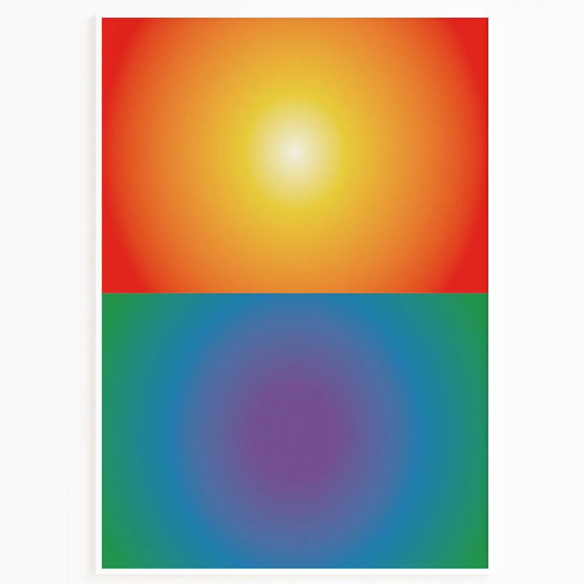 Abstract Retro Pride Print | LGBTQIA+ Wallart | QueerWall.com