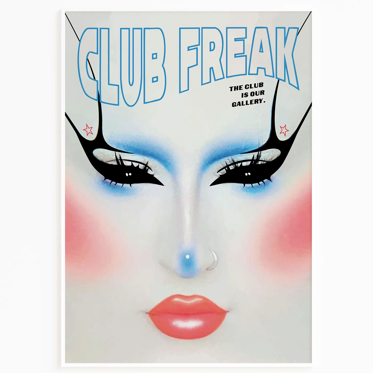 Queer Club Kids Unite Print | Vintage LGBTQ Wall Art| QueerWall.com